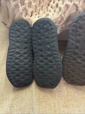 CROCS | Shoes | Crocs Kids Navy Sandals With Red And Lime Straps | Poshmark